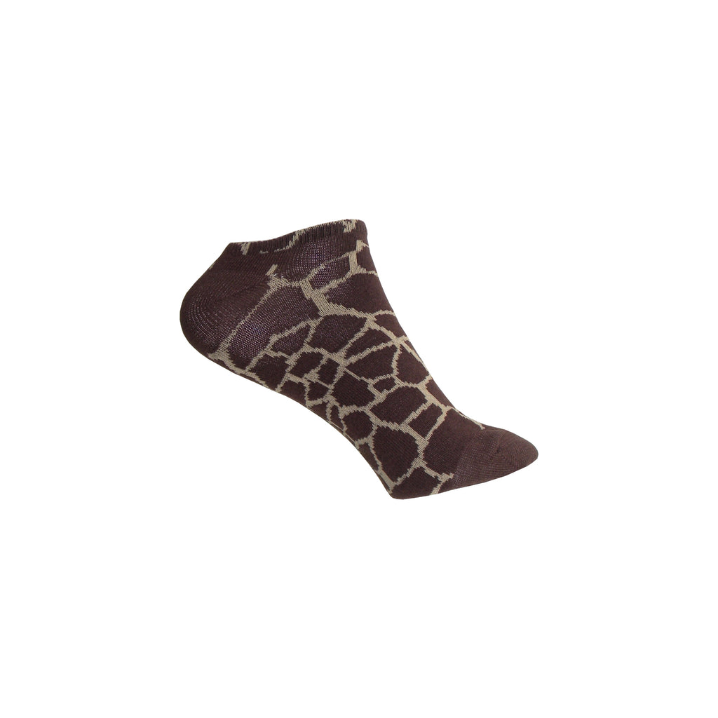 Three Pack Animal Footie Socks in Giraffe Print, Zebra Print, and Leop ...